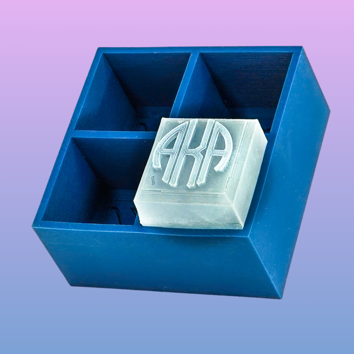 Siligrams — Custom Ice Cube Mold. Personalized Ice Cube Tray. Monogram ...