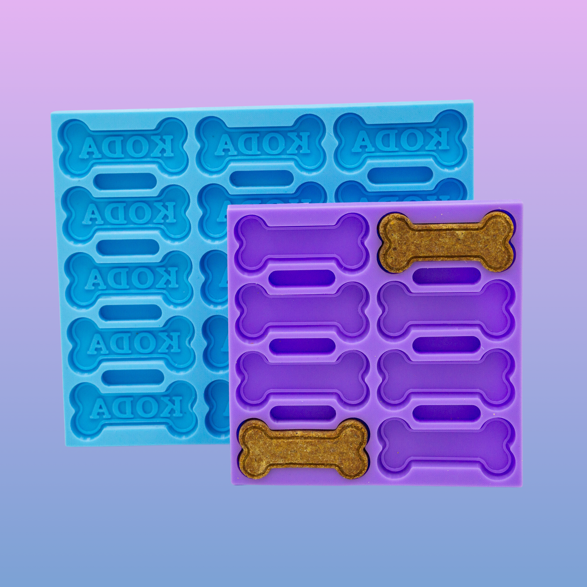 Customized Dog Treat Molds, Silicone Cookie Molds for Dogs | Siligrams