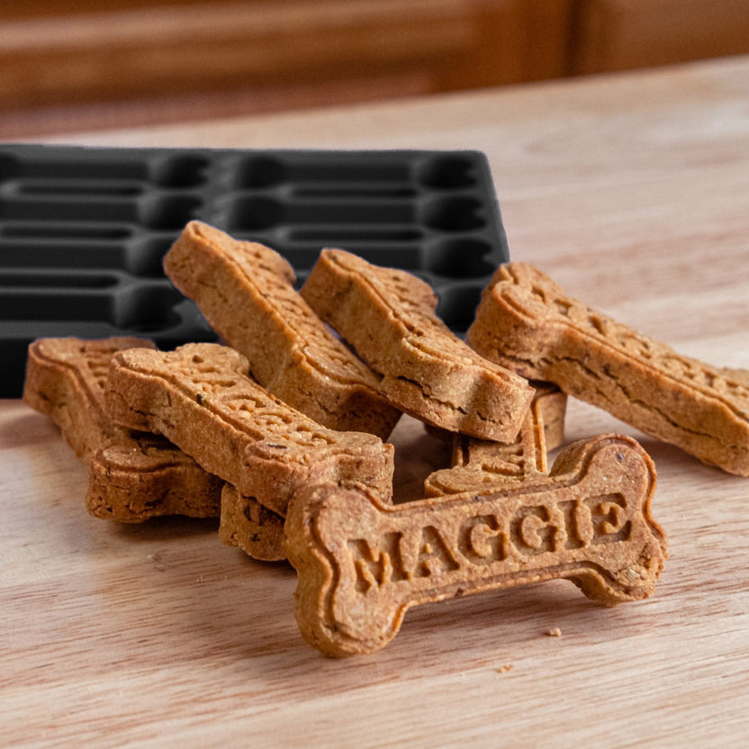 Customized Dog Treat Molds, Silicone Cookie Molds for Dogs | Siligrams