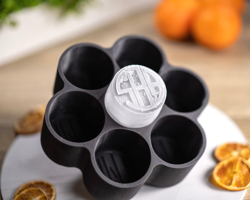 Siligrams — Custom Ice Cube Mold. Personalized Ice Cube Tray. Monogram ...